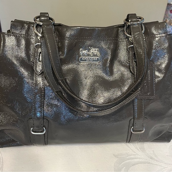 Coach | Bags | Coach Mia Patent Carryall 5768 Handbagpurse | Poshmark